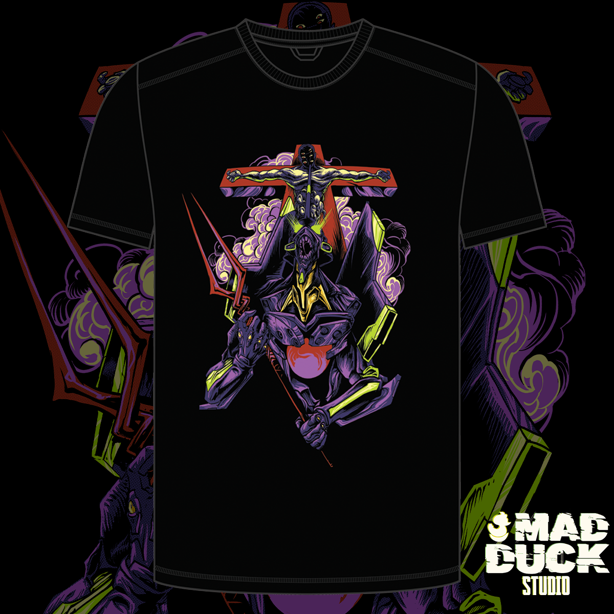 Neon Genesis Evangelion Unit 01 T-Shirt – Unleash the Power of the Eva ...