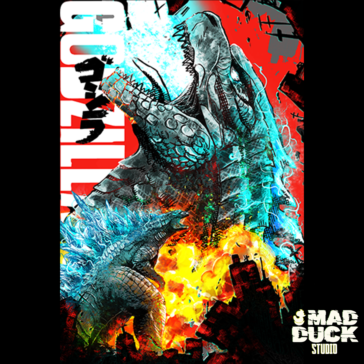 Godzilla | Mad Duck Studio